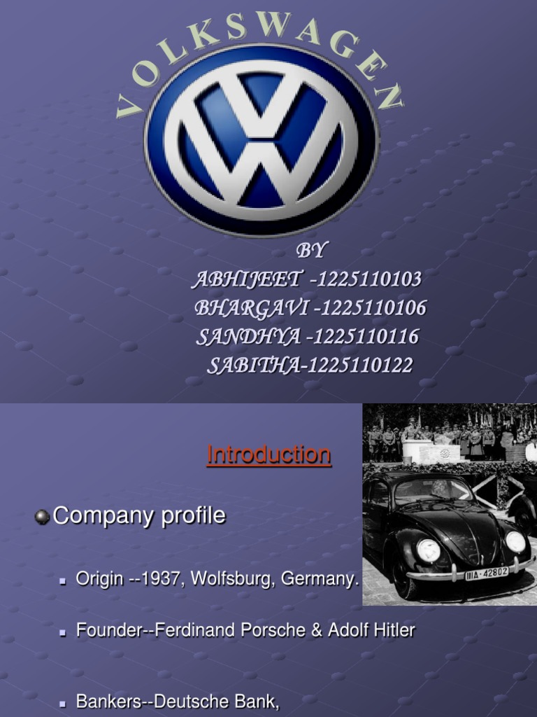 Volkswagen | PDF | Volkswagen | Volkswagen Group