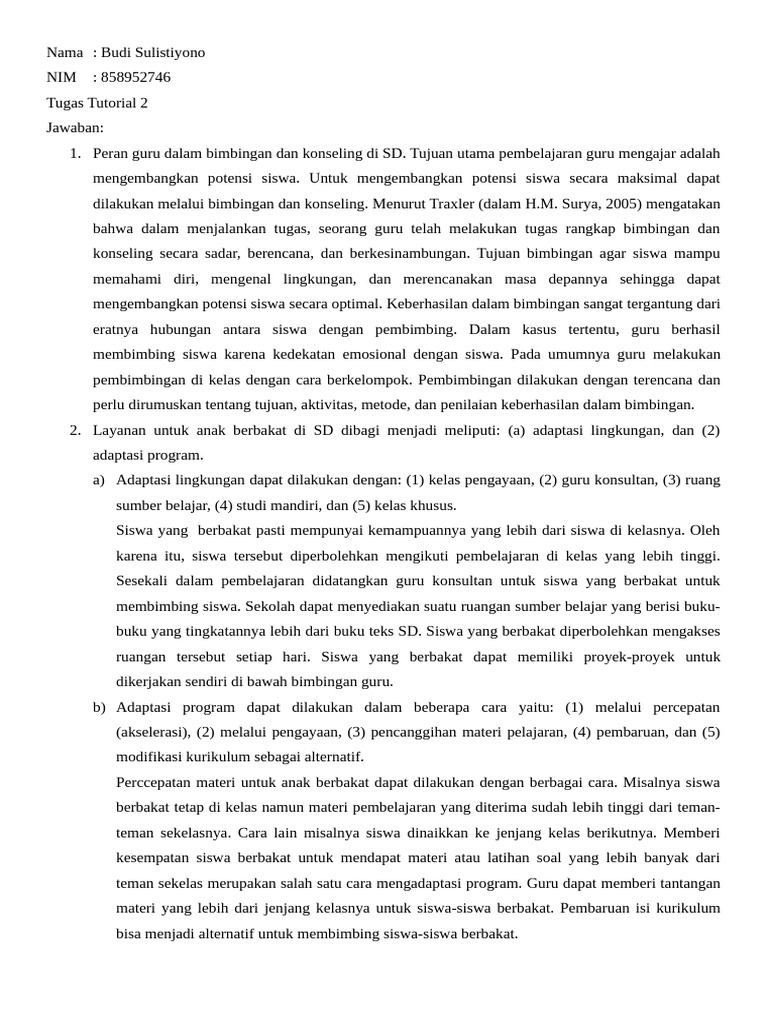 TT 2 PERSPEKSTIF | PDF