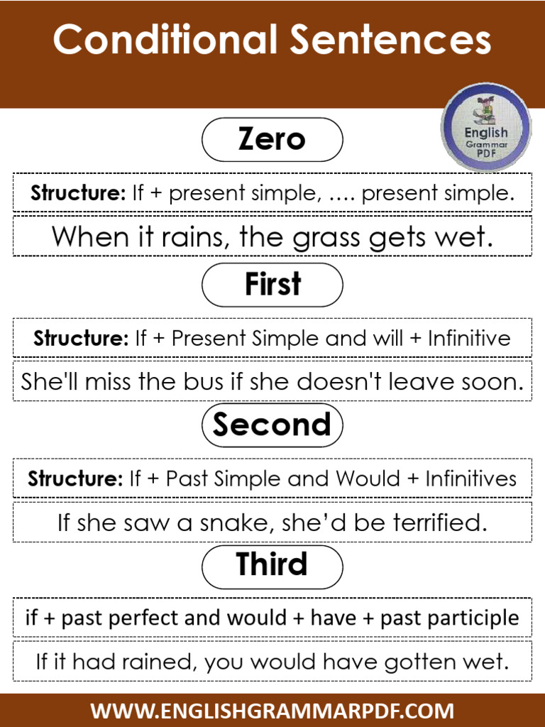 Conditional Sentences | PDF