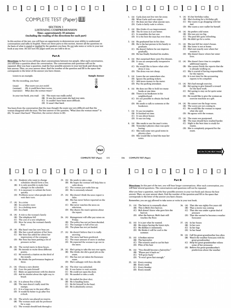 TOEFL-2024 | PDF
