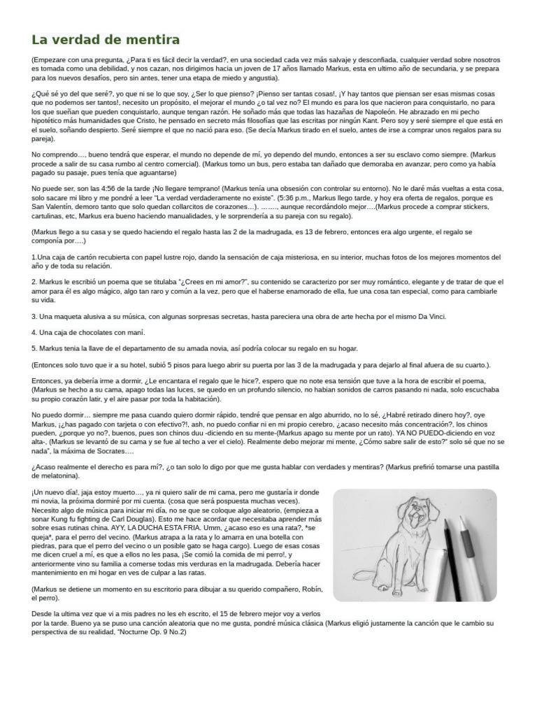 La Verdad de Mentira | PDF