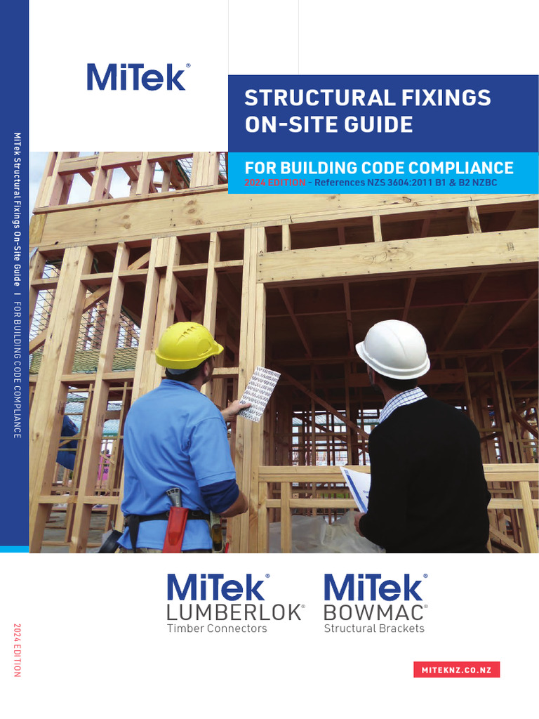 MiTek NZ on Site Guide 2024 Edition | PDF