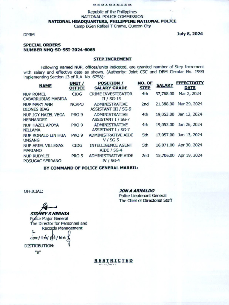 Step Increment | PDF