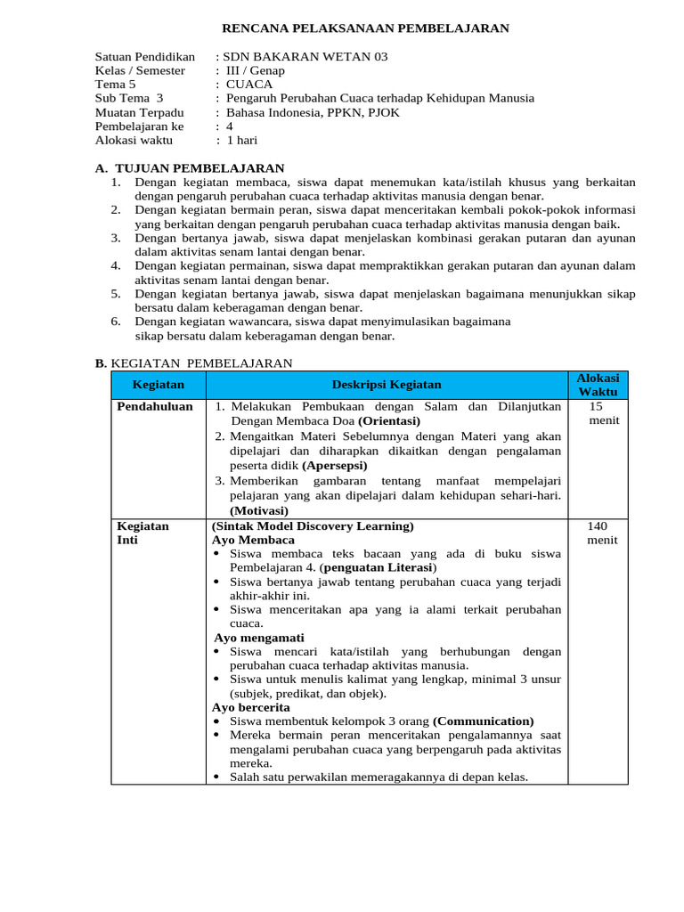 Tema 5 Sub Tema 3 Pb 4 | PDF