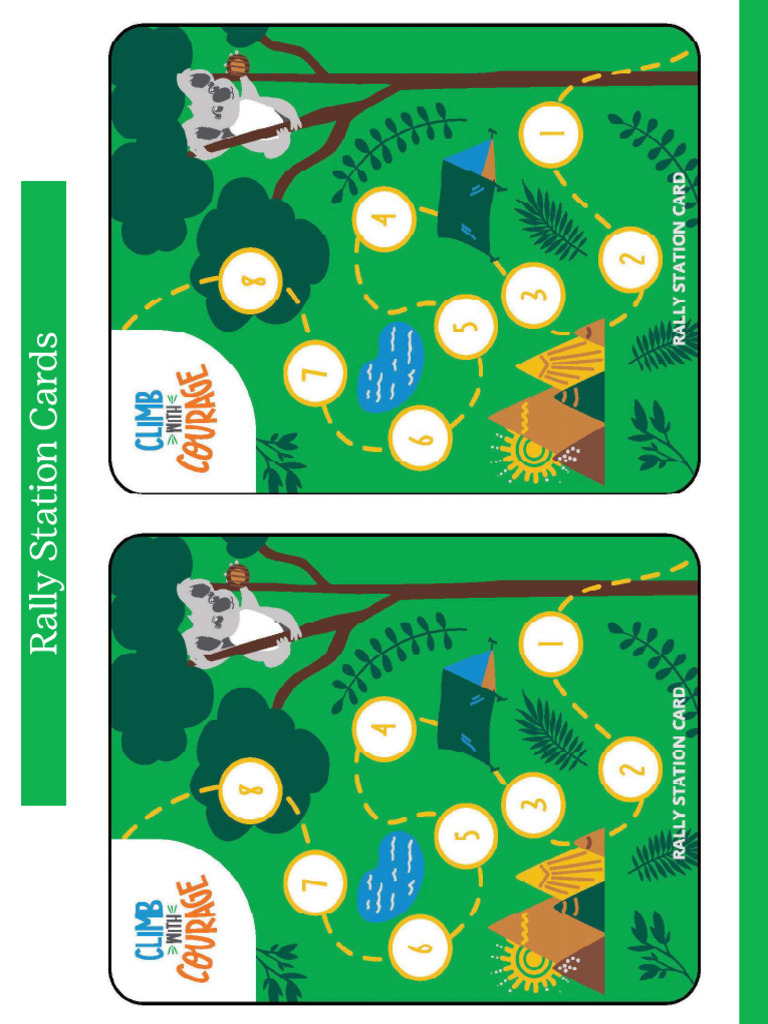 Rally Station Cards | PDF