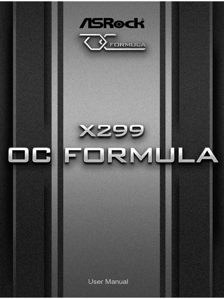 X299 OC Formula | PDF