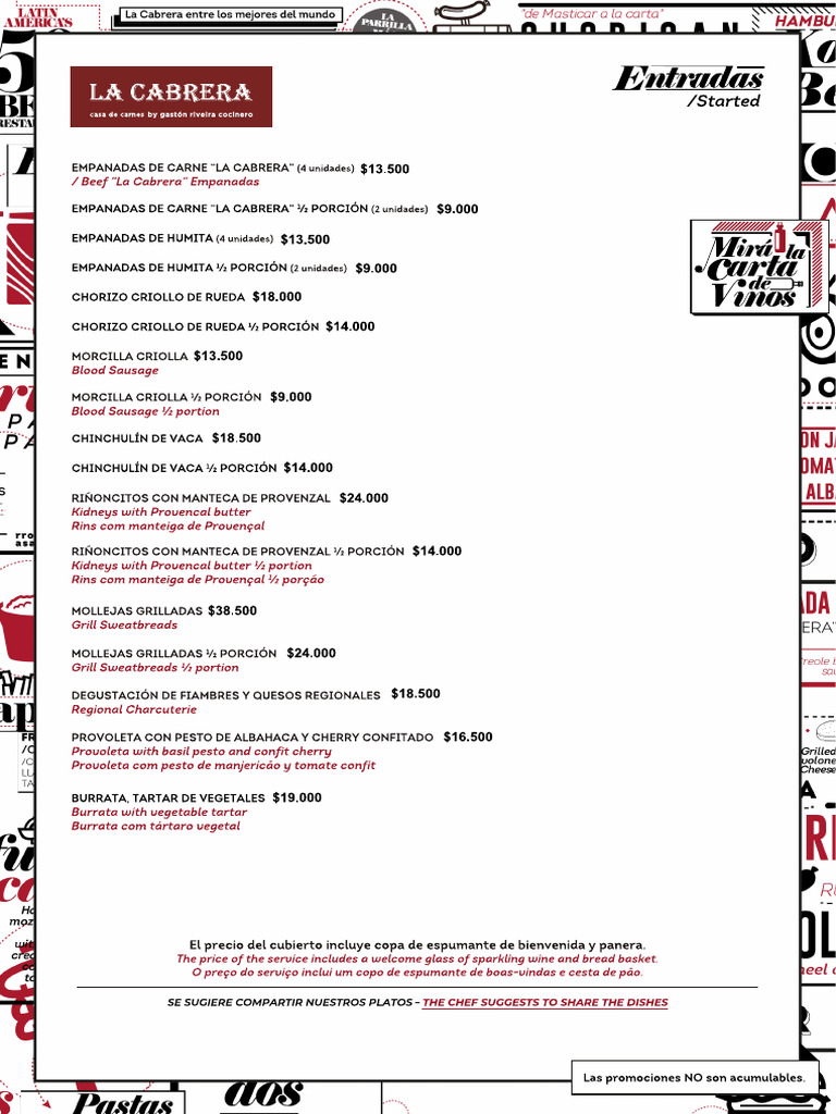 La Cabrera 2024 Carta A4 Julio | PDF