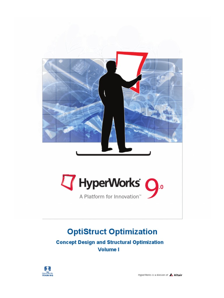 Optistruct Optimization 90 Vol1 Manual | PDF | Mathematical Optimization | Deformation (Mechanics)