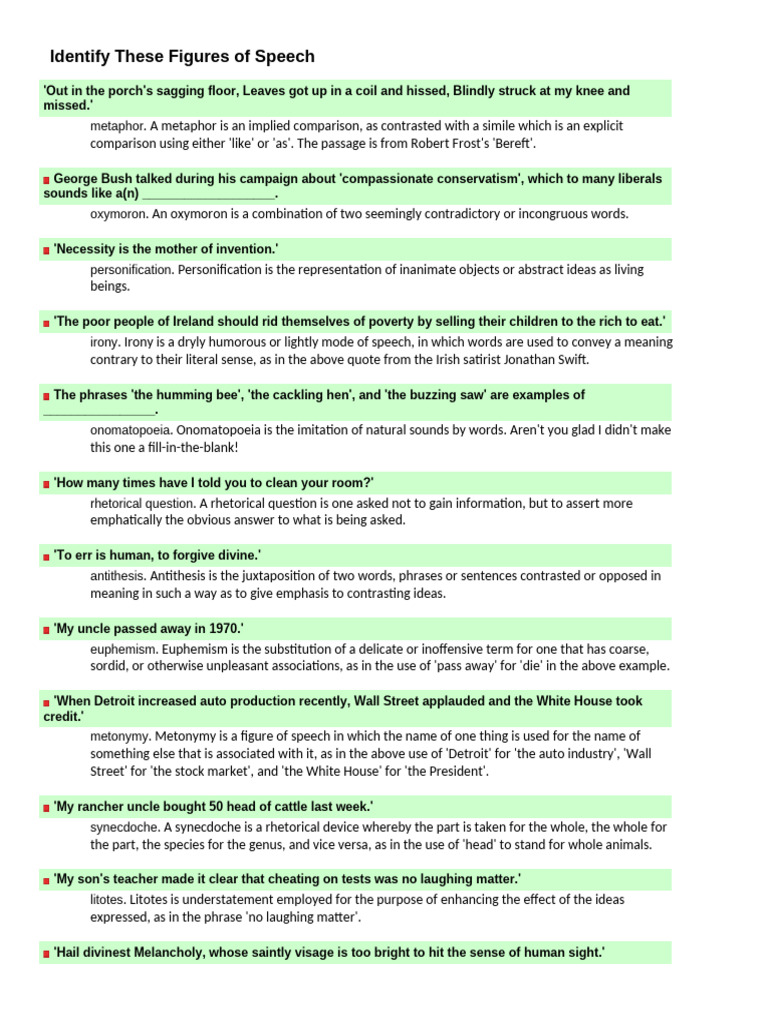 Figures of Speech.1 | PDF