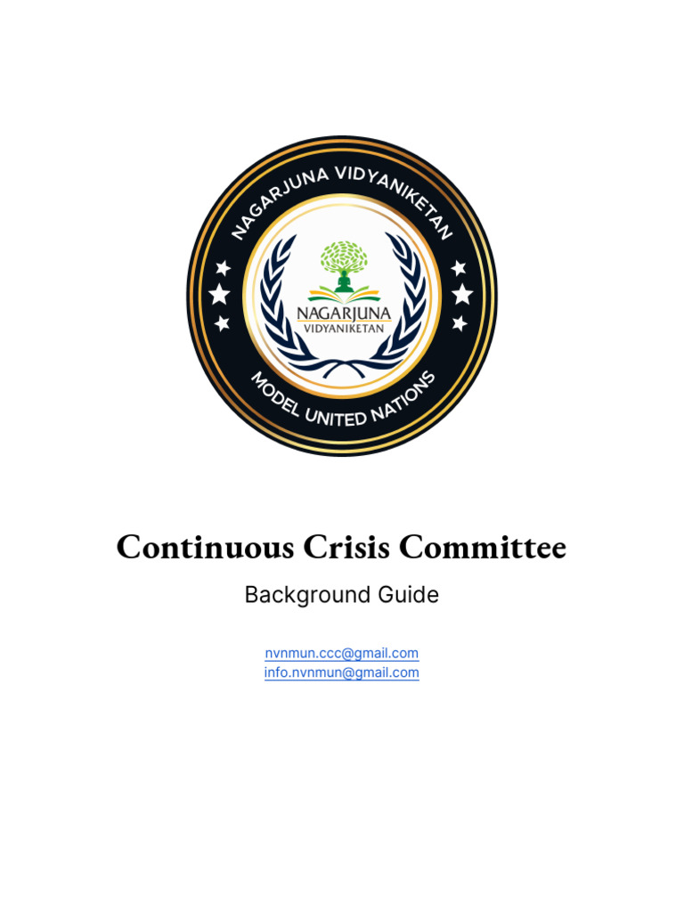 Continuous Crisis Committee: Background Guide | PDF