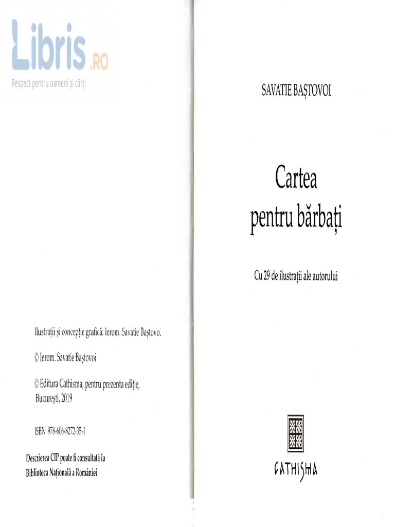 Savatie Bastovoi - Cartea Pentru Bărbați | PDF