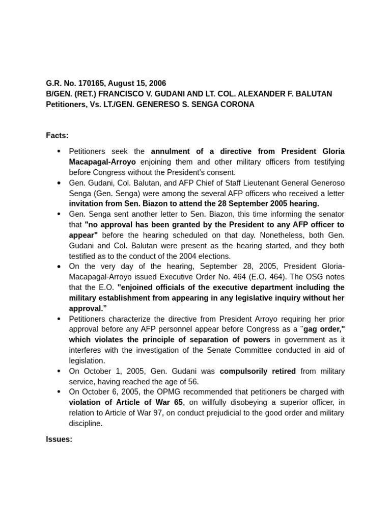 Consti 1 Cases | PDF