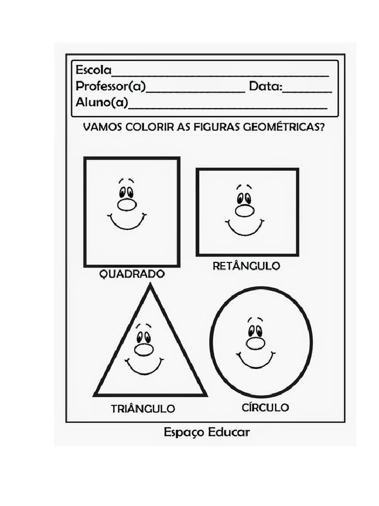 atividade forma geometrica | PDF