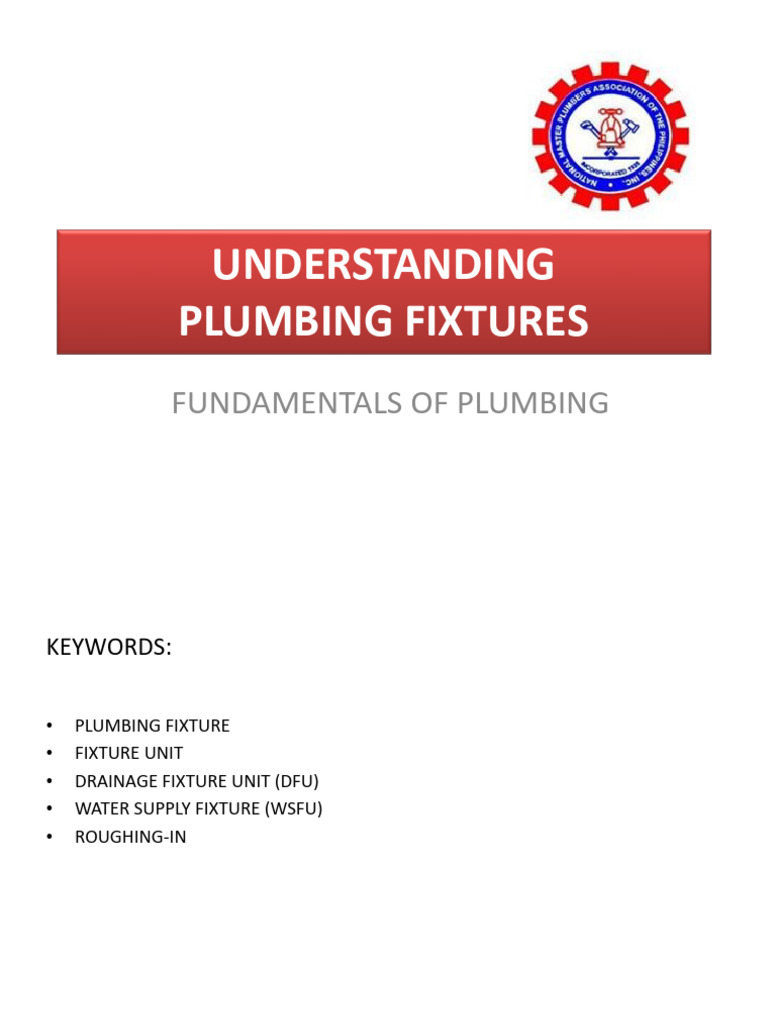 Plumbing Fixtures | PDF