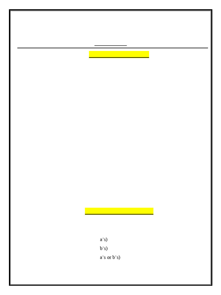 Toc Question Bank Unit I Pdf 