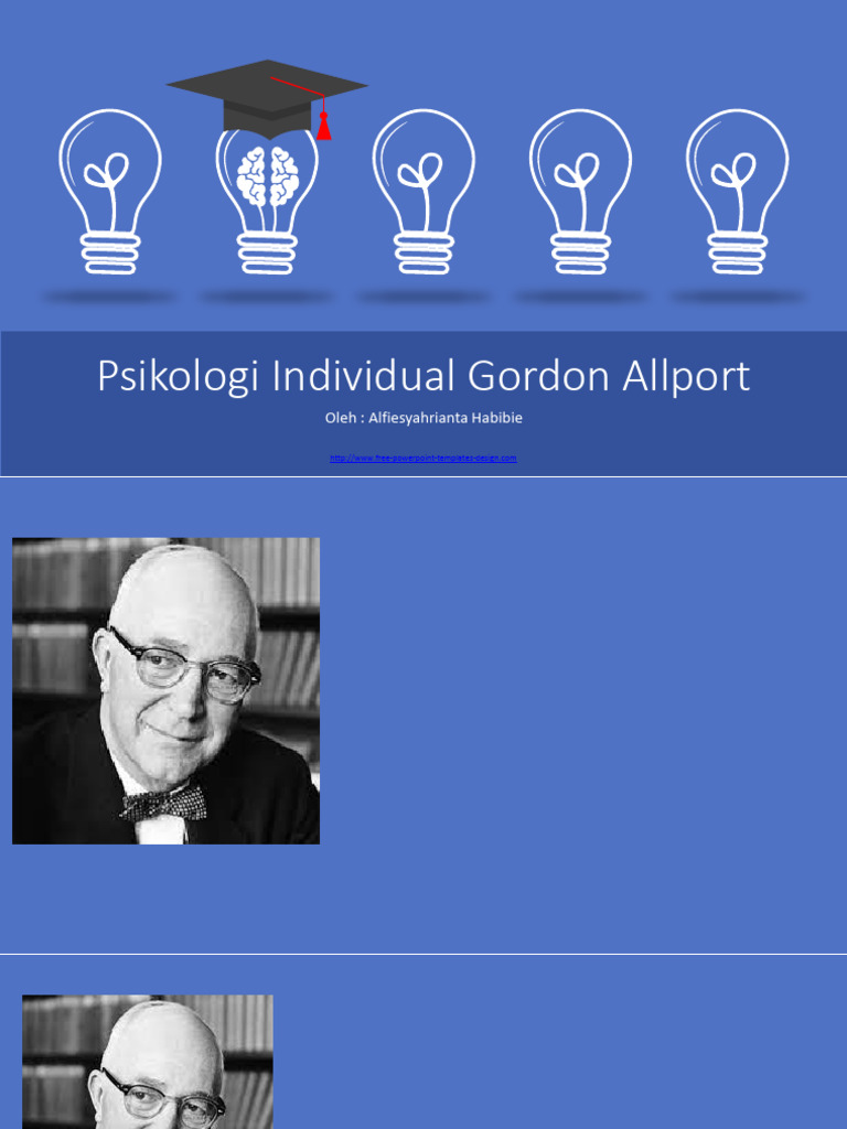 Psikologi Indivual Gordon Willard Allport - Jafar | PDF
