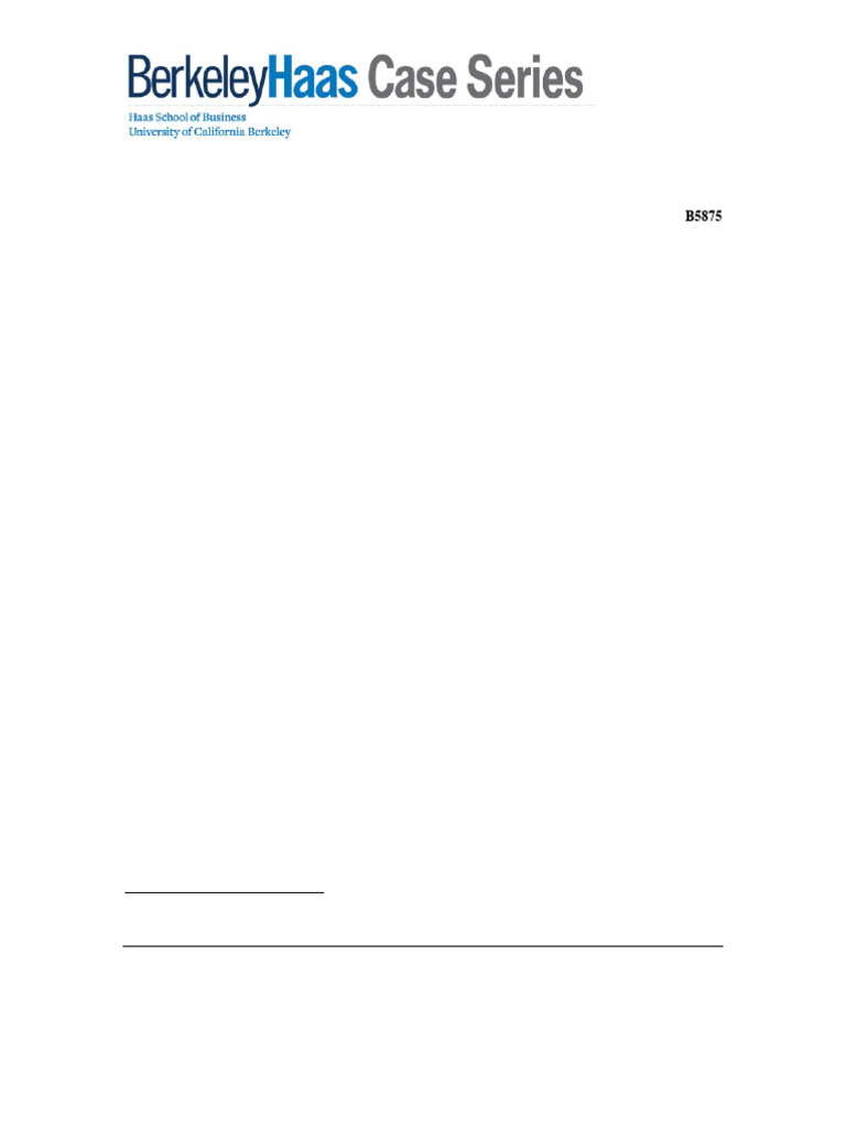 Ford Case Study - Final - BUS312 | PDF