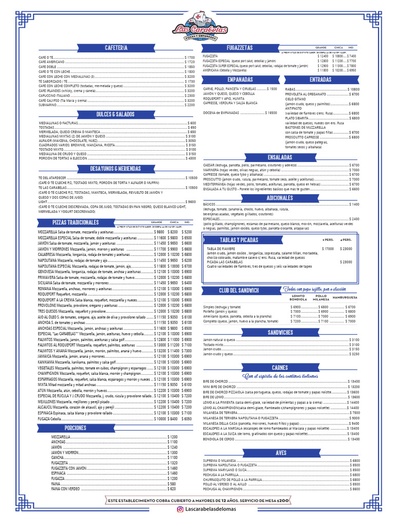 Cafeter A Fugazzetas: Lascarabelasdelomas | PDF