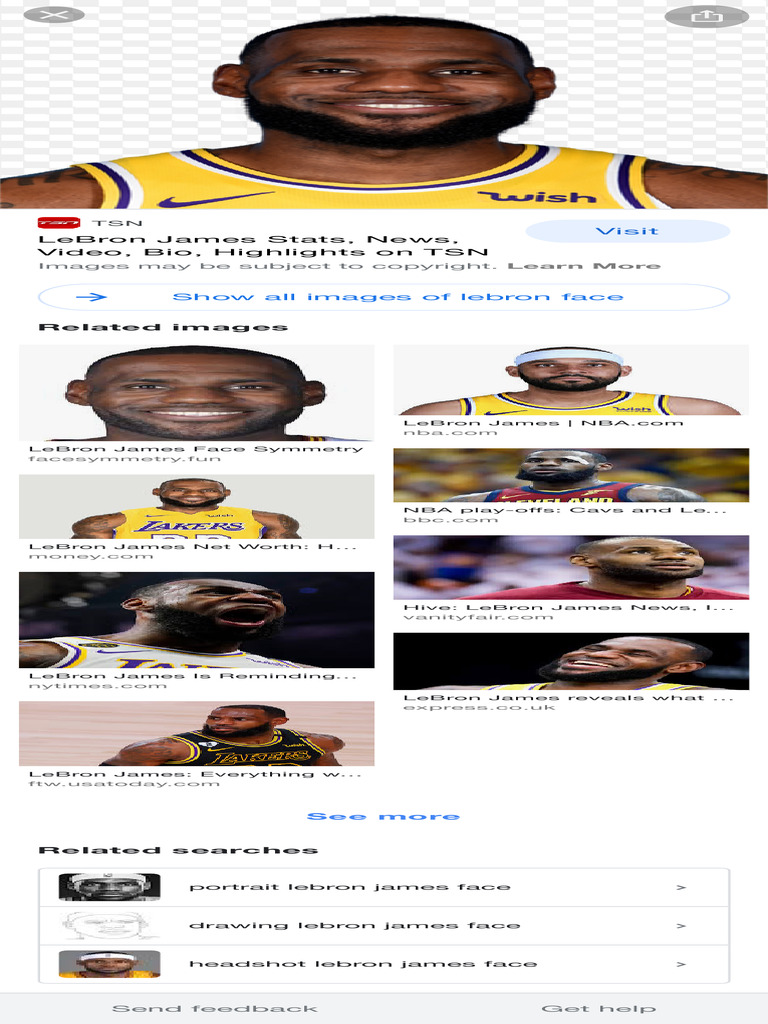 Lebron Face - Google Search | PDF