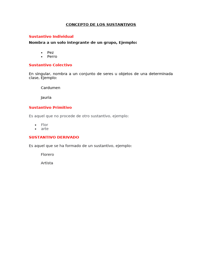 Sustantivo Exposion | PDF