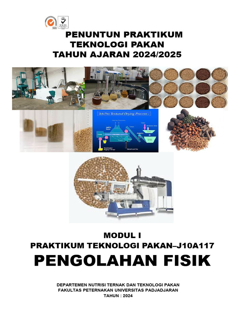 Modul Praktikum Pengolahan Fisik 2024 | PDF