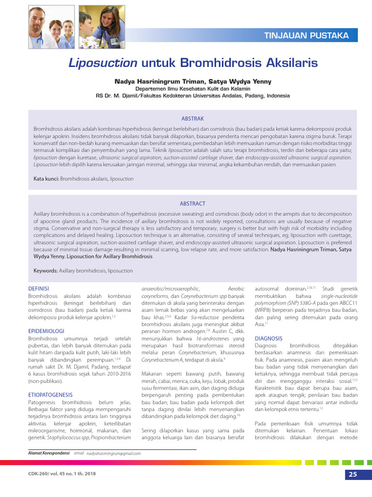 Liposuction+Untuk+Bromhidrosis+Aksilaris | PDF