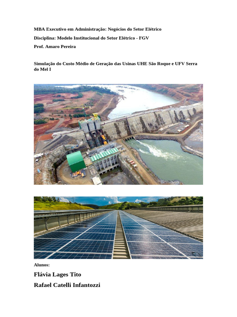 Analise Do CMG - Final | PDF