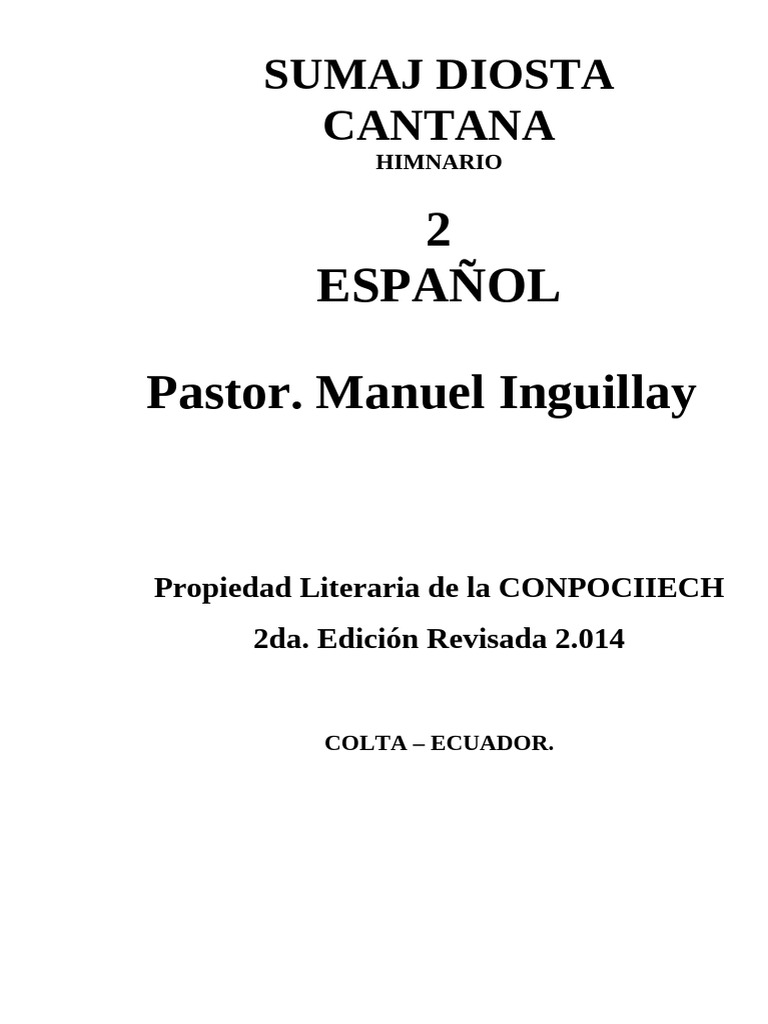 Himnario 2 Español-1 | PDF | Cristo (título) | Religión y espiritualidad