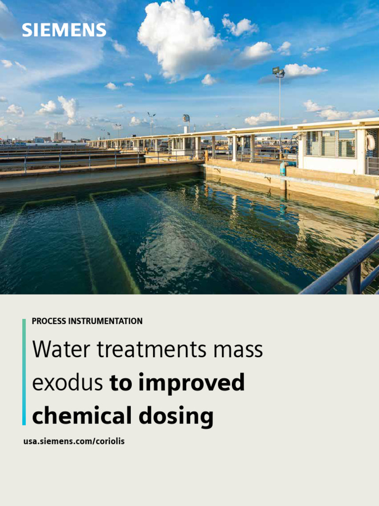 Di Pa Pi Coriolis Water Treatment Dosing Article | PDF