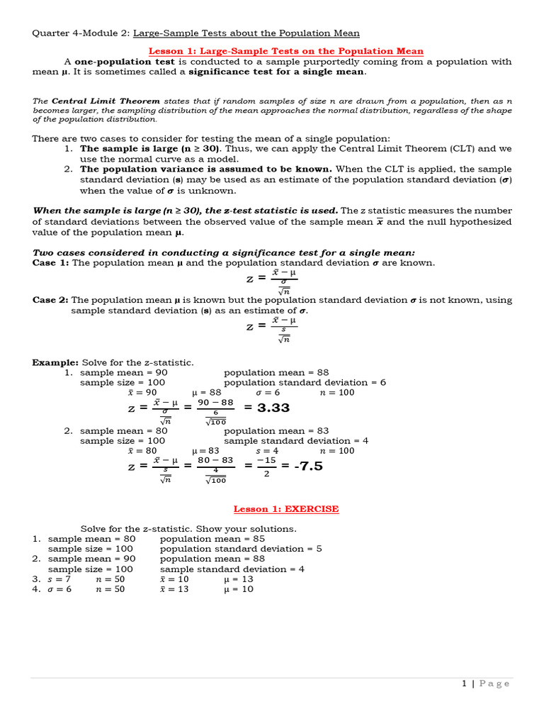 Q4 StatProb Module2 | PDF