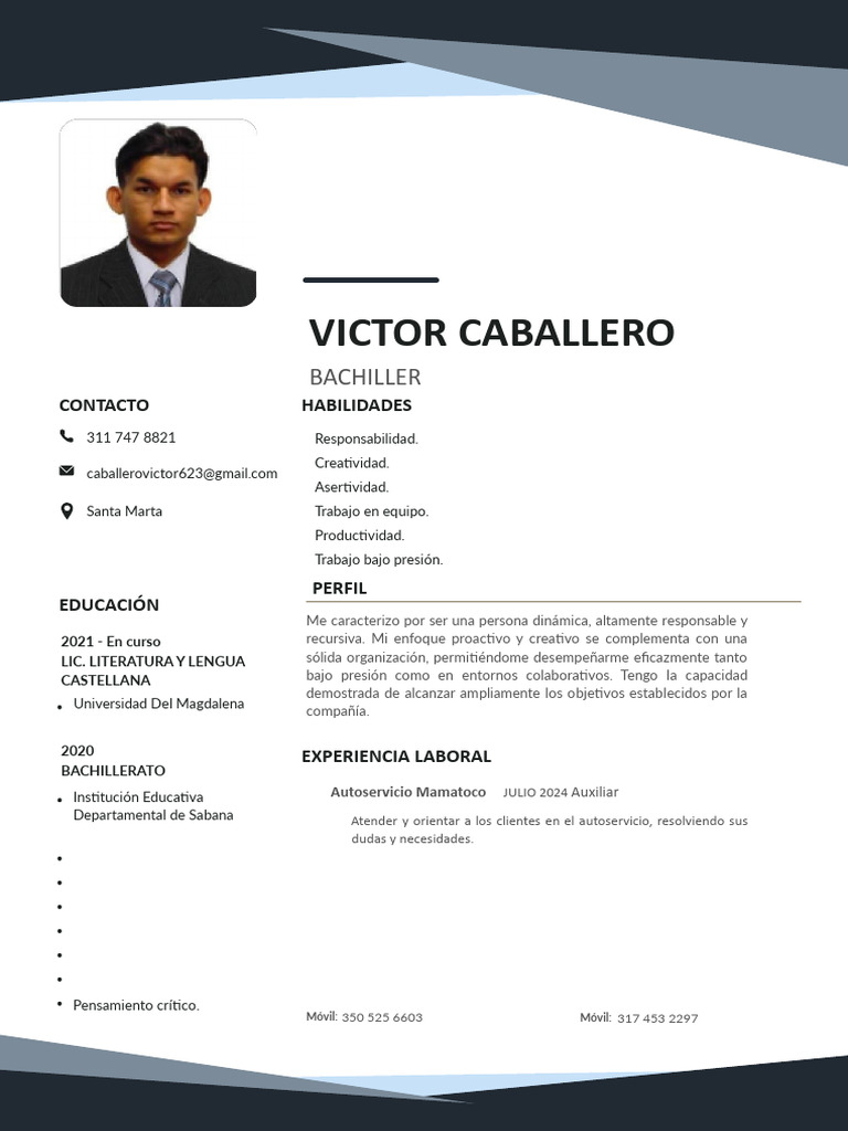 CV_ Víctor Caballero | PDF