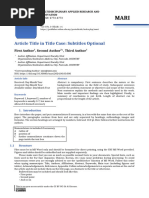Elsevier Template 1 | PDF | Microsoft Word | Copyright