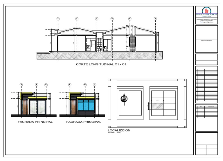 01 Arquitectonico Casa Buga Rosa Maria Soto - Plano 2 | PDF