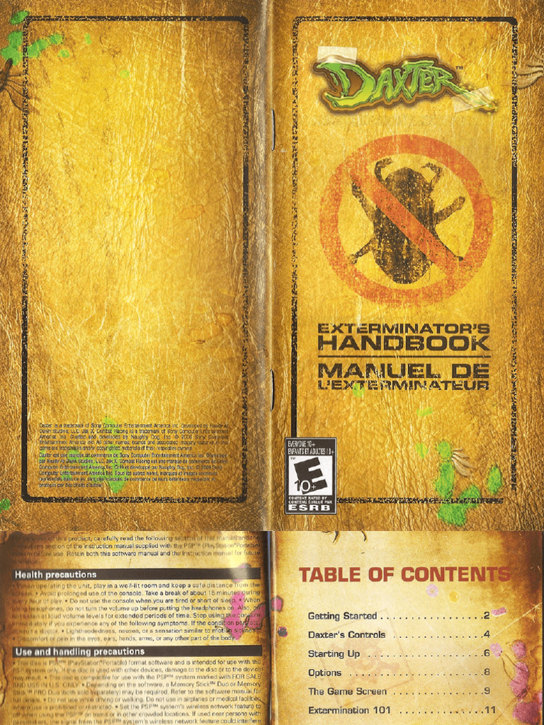 Daxter_manual_(NTSC-UC) | PDF