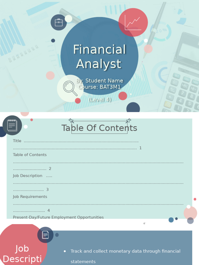 Careers in Accounting - L4 Example | PDF | Financial Analyst | Salary