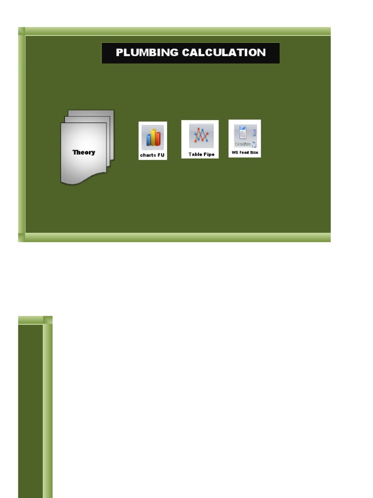 Plumbing Calculation Basics | PDF