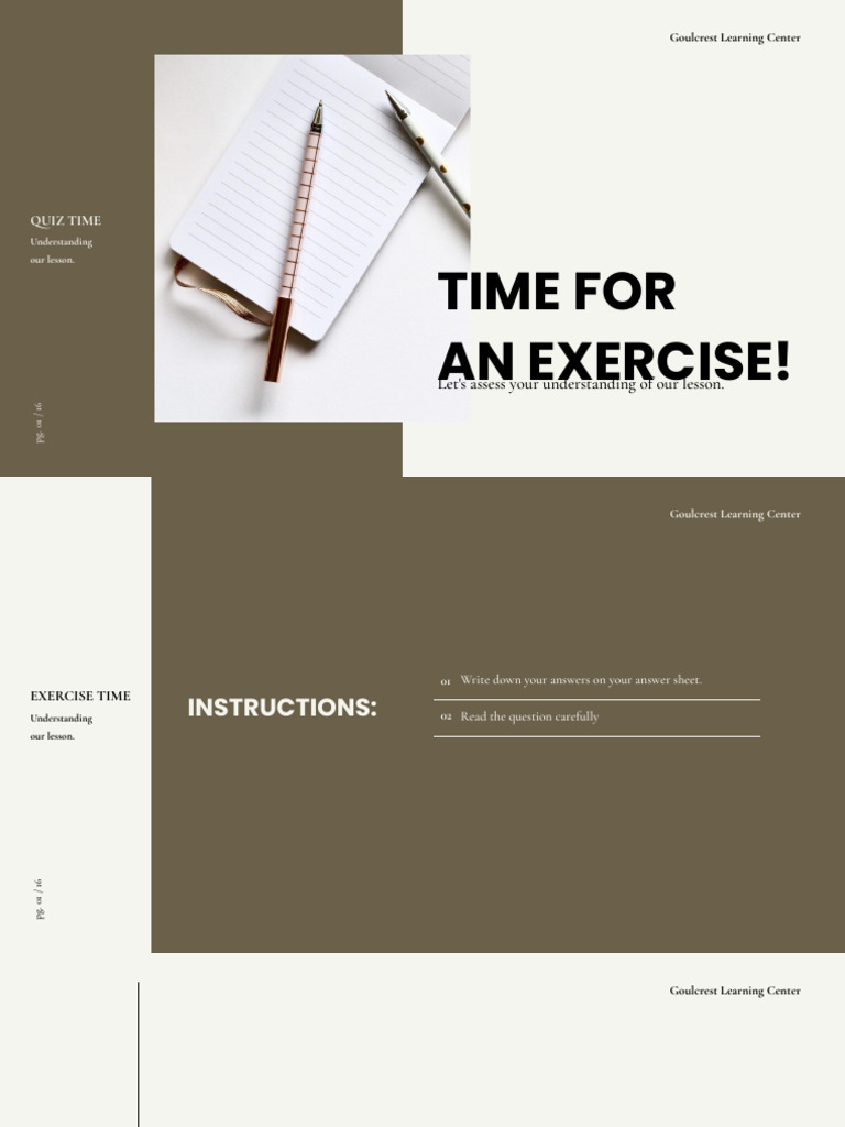 an exercise Unit 1.pptx | PDF