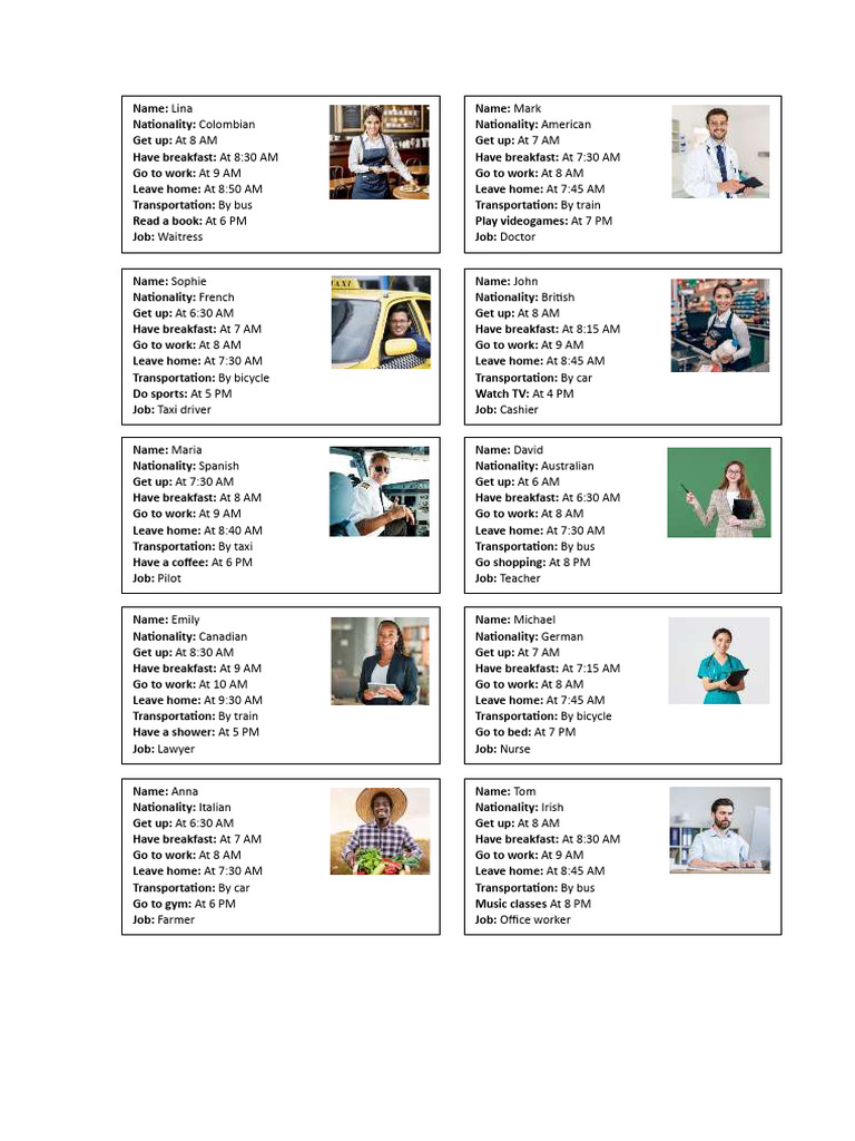 Speaking Final Test[1] | PDF