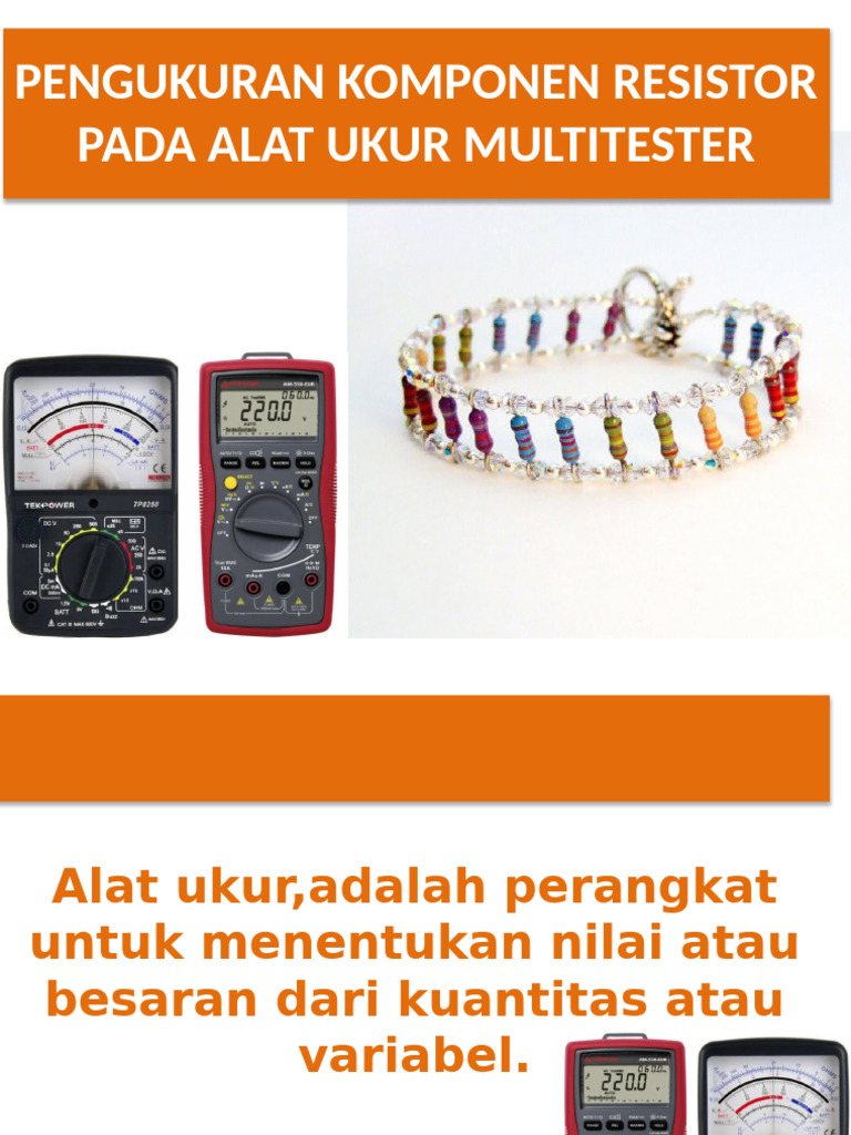 Pengukuran Resistor | PDF