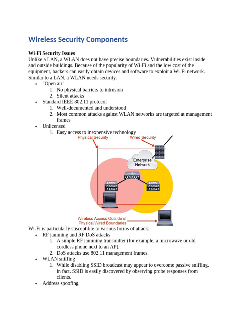 Wireless Fundamental - Wi-Fi Security | PDF