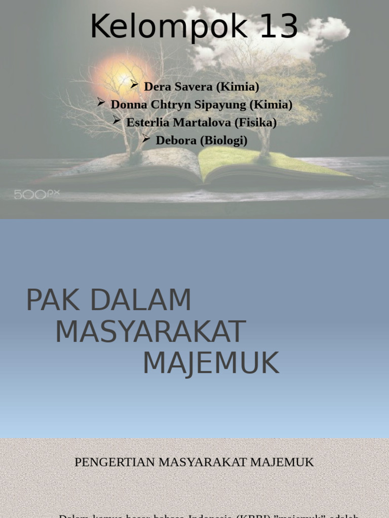 PAK Kel.13 | PDF