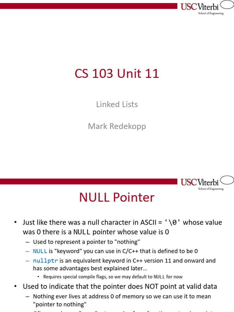 Unit11 LinkedLists | PDF