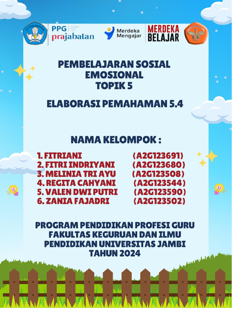 Valen Dwi Putri - T5 PSE - Elaborasi Pemahaman LK 5.4 - Melinia Tri Ayu | PDF