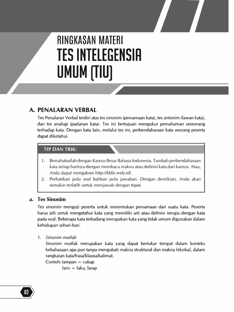Modul Tiu Analogi | PDF