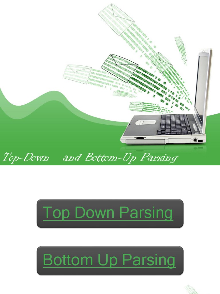 Top-Down and Bottom-Up Parsing | PDF | Parsing | Algorithms