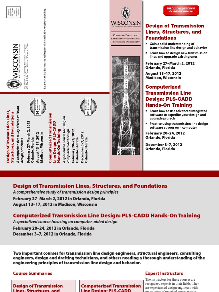 Design of Transmission Lines, Structures, and Foundations | PDF ...