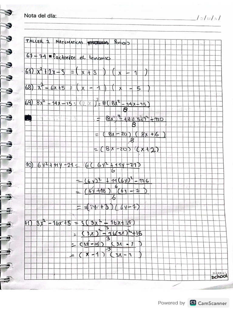 Taller 2 - Matematicas Basicas | PDF
