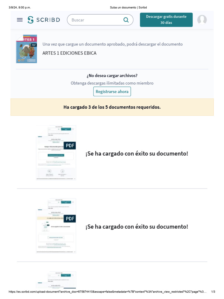 Suba Un Documento - Scribd 4 | PDF