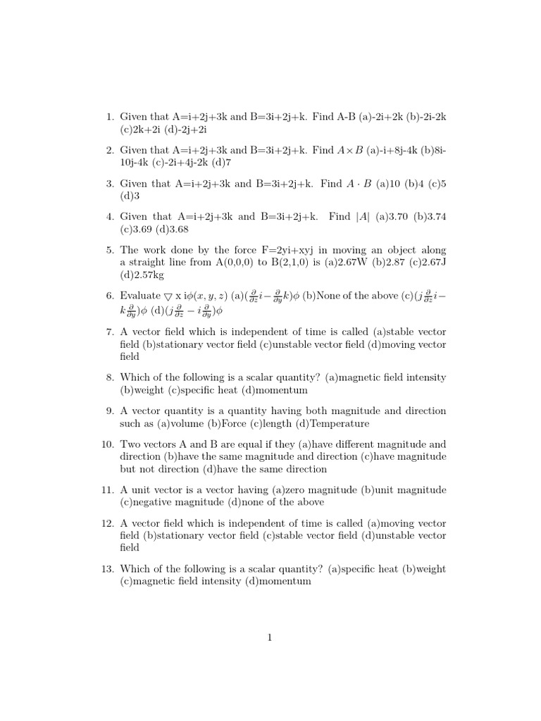MAT 107 Questions | PDF