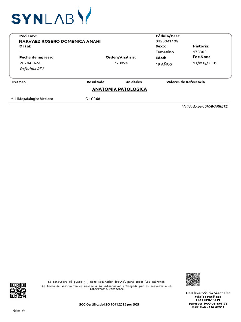 Narvaez Rosero, Domenica Anahi | PDF